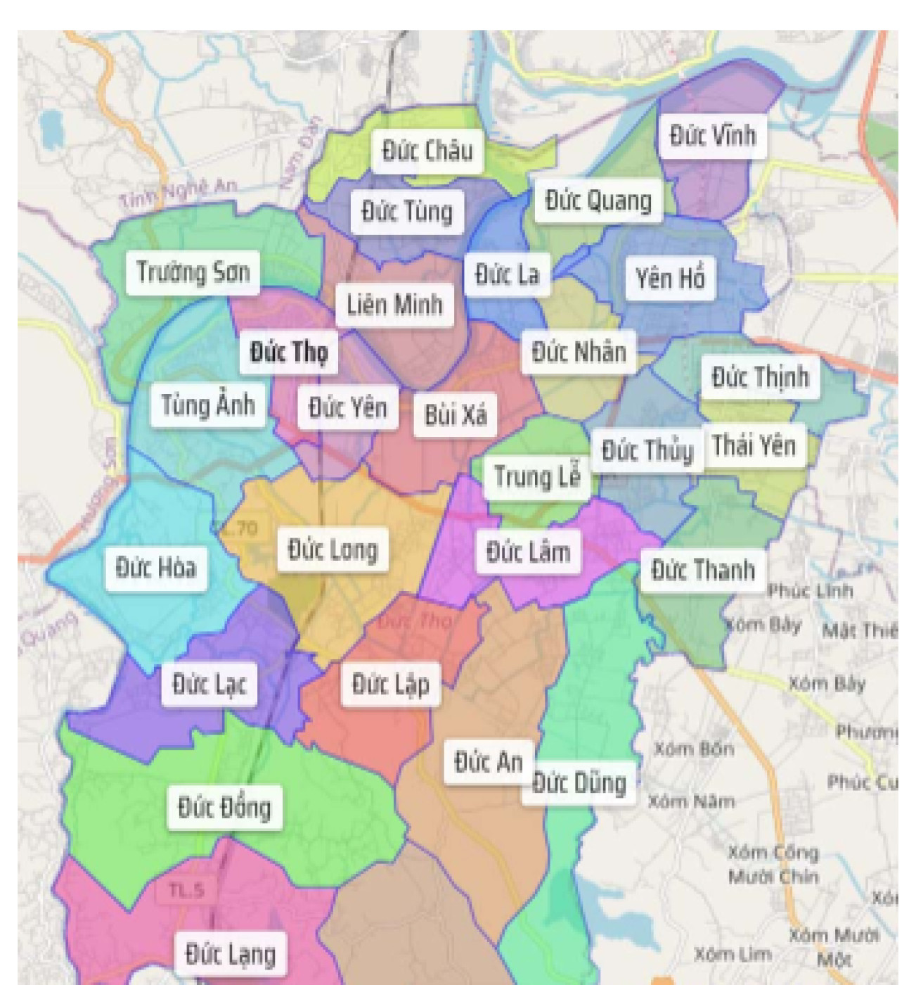 Xã Đức Thanh, Huyện Đức Thọ, Hà Tĩnh - Thẩm định giá Bất động sản ...